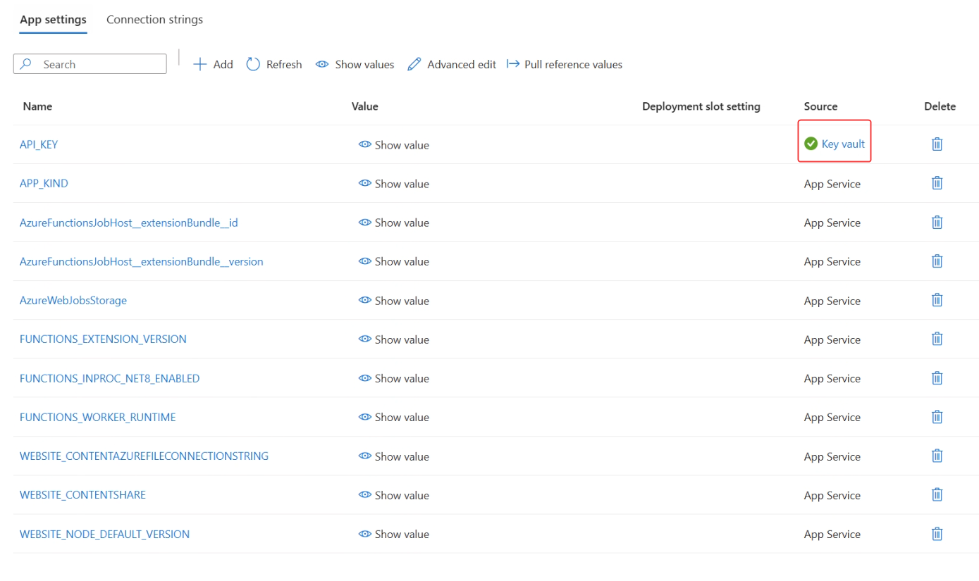 Resolving Azure Key Vault References in Logic App App Settings with a User Assigned Managed Identity